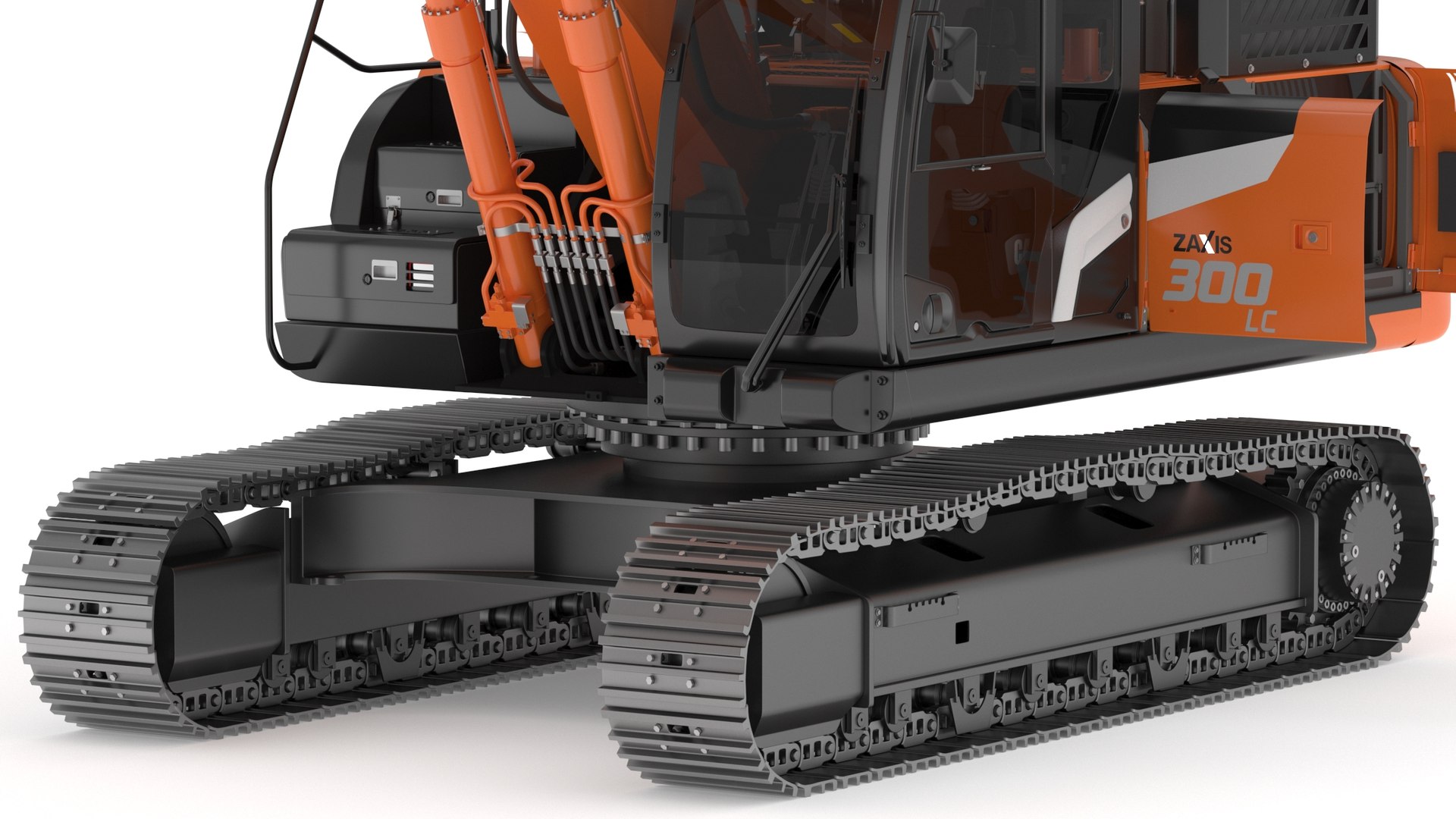 Hitachi ZX300-7 Excavator 3D model - TurboSquid 2115284