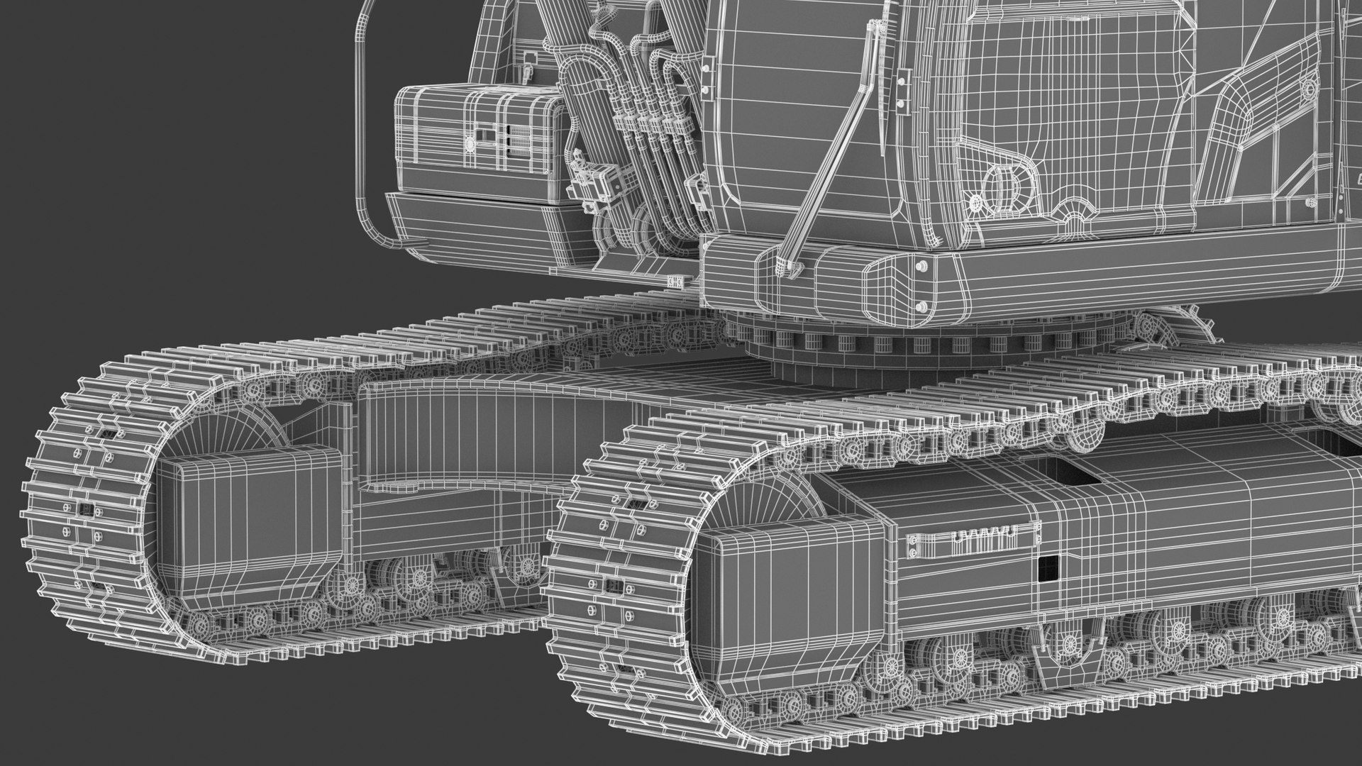 Hitachi ZX300-7 Excavator 3D Model - TurboSquid 2115284