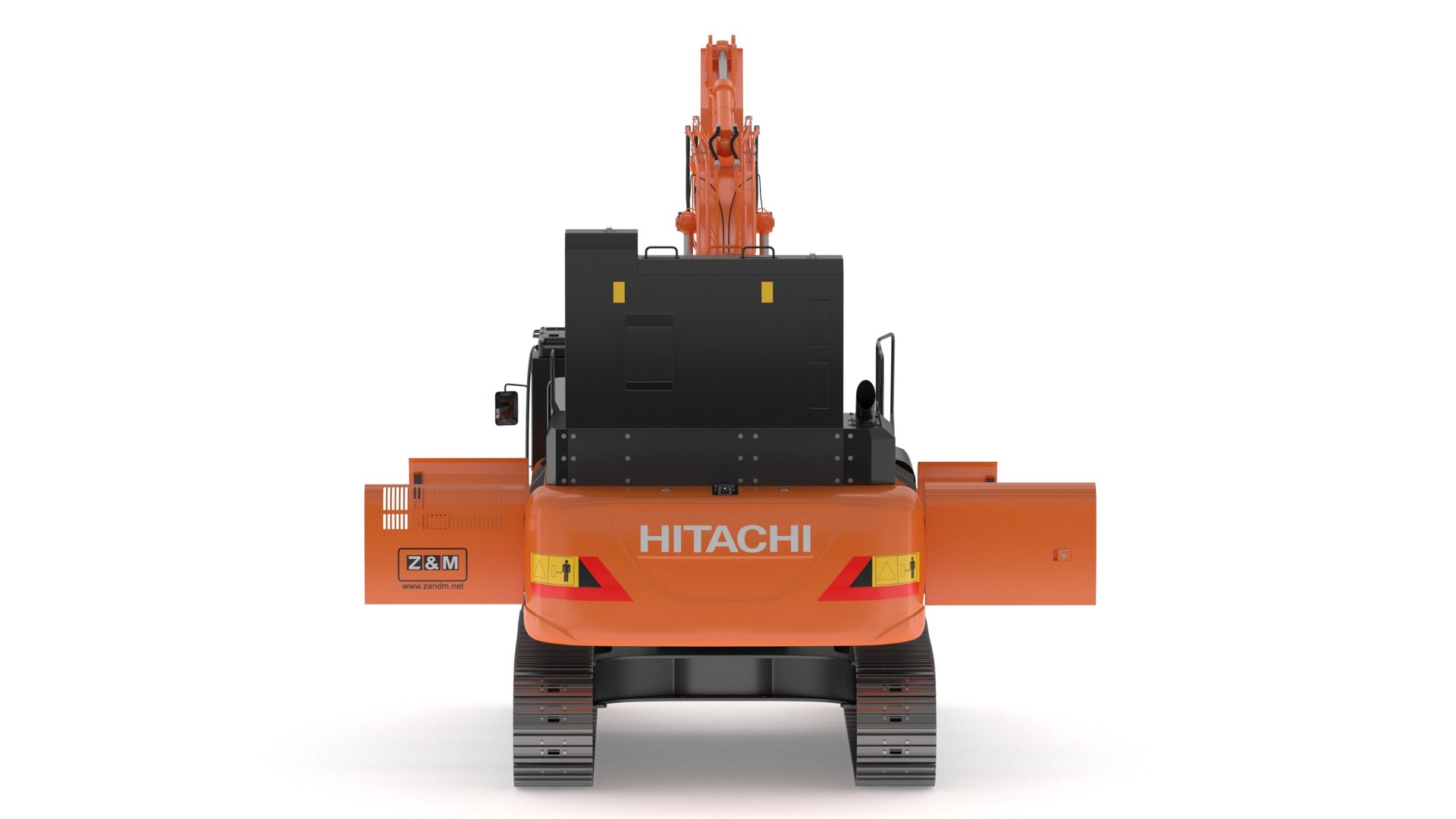 Hitachi ZX300-7 Excavator 3D model - TurboSquid 2115284