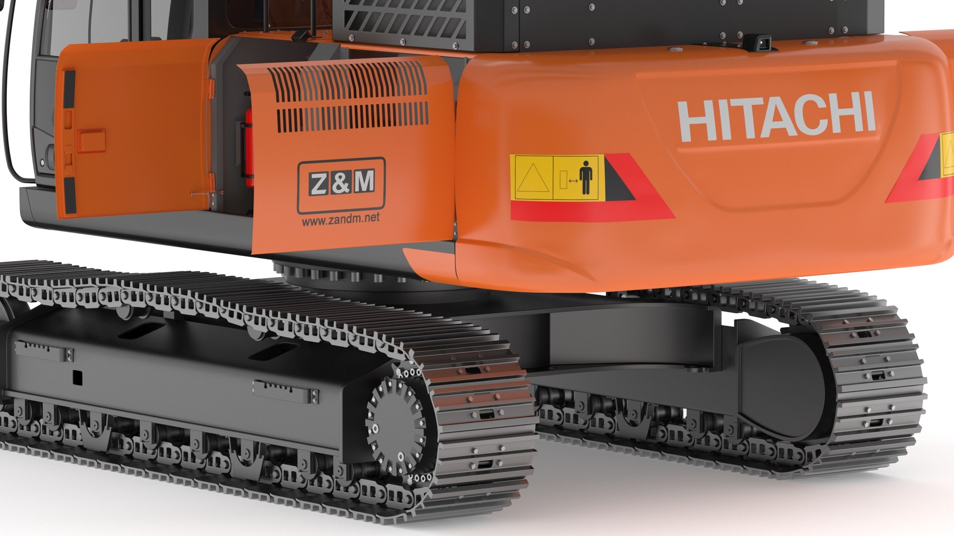 Hitachi ZX300-7 Excavator 3D model - TurboSquid 2115284
