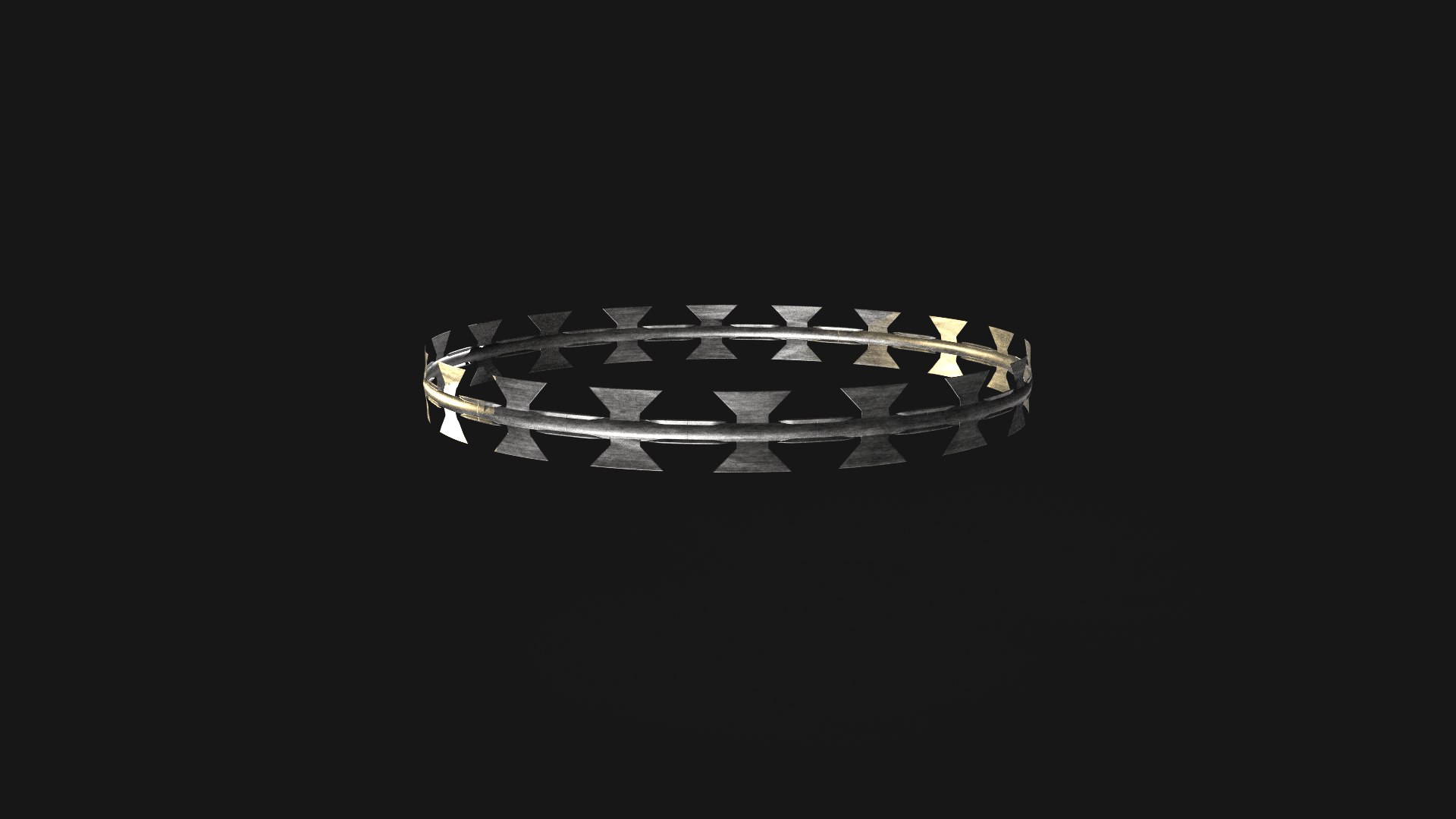 Seamless Barbed Wire Textures 3D Model - TurboSquid 2335307