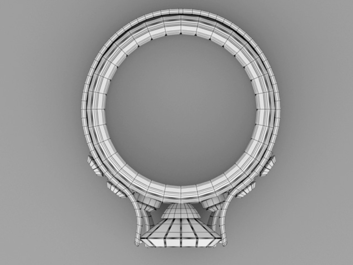 Diamond Engagement Ring Obj