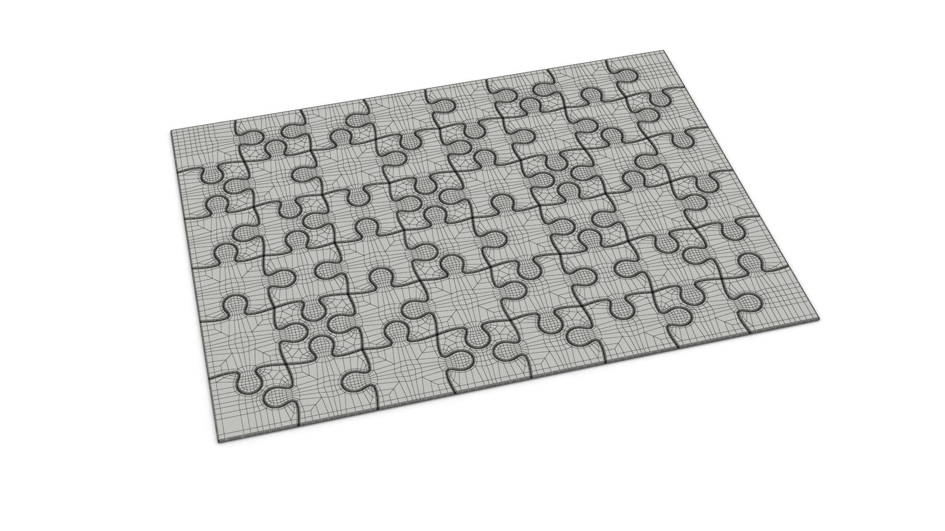 Puzzle Model - TurboSquid 1150543