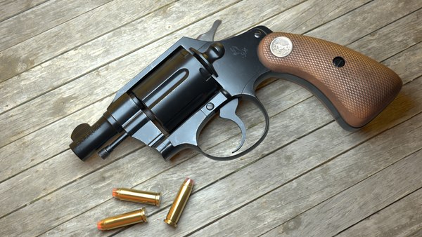 3D Colt Detective Special 38 With Ammo - TurboSquid 1878416