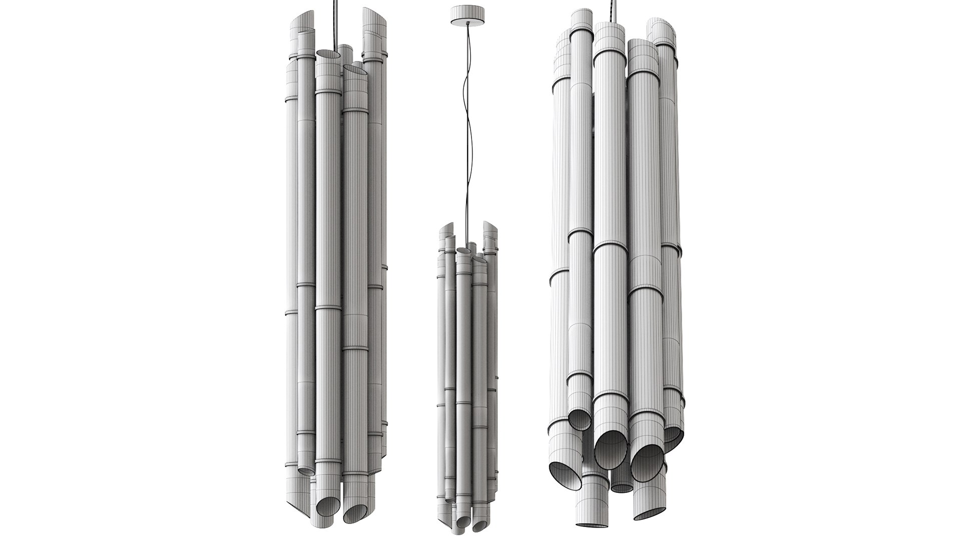 BRABBU Saki Pendant Lamp 3D model - TurboSquid 1879005