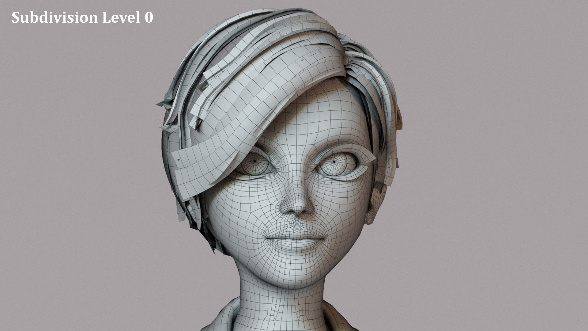 Elsa Cartoon Girl Rig 3D Model - TurboSquid 2505844