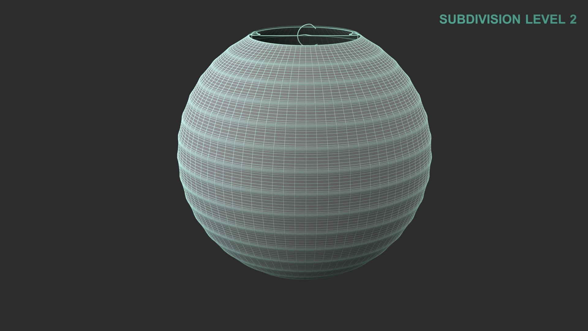 Paper Lantern 3D Model - TurboSquid 1929854