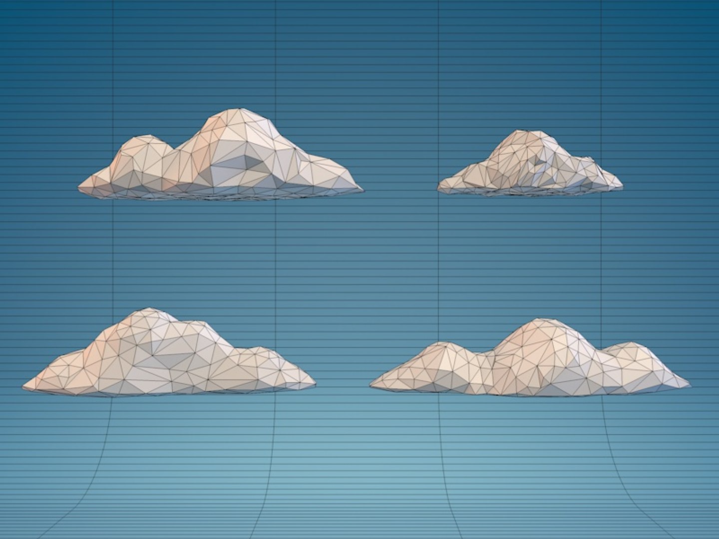 3d Model Clouds