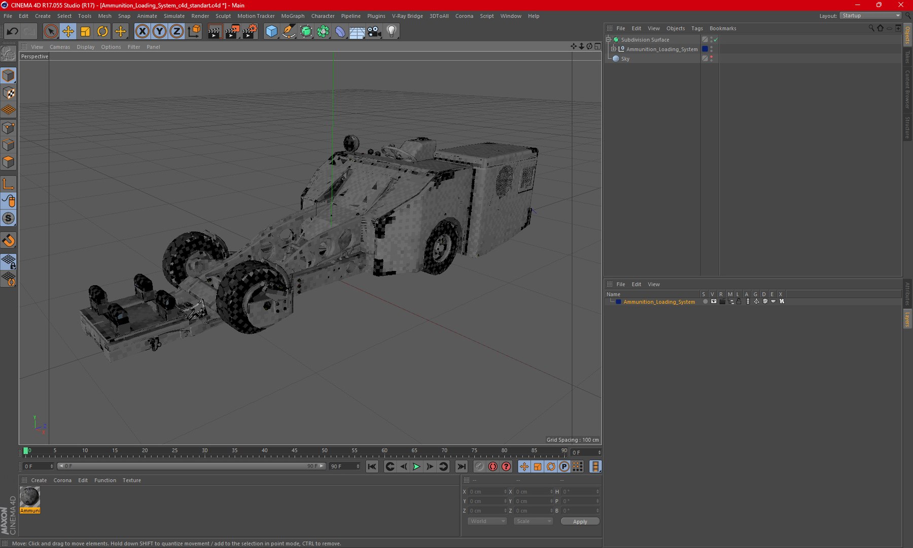 Ammunition Loading System Model - TurboSquid 2270269