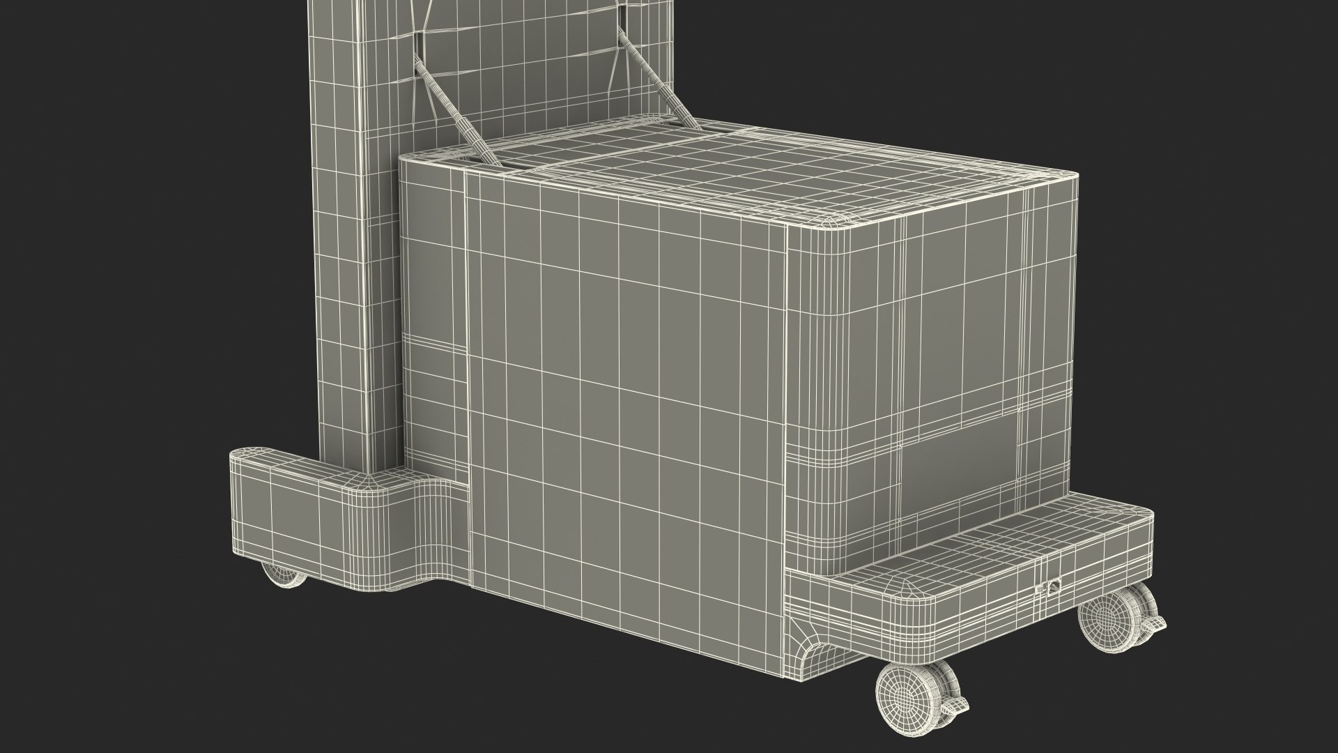 Vertical Interactive Table Display Human Device 3D Model - TurboSquid ...