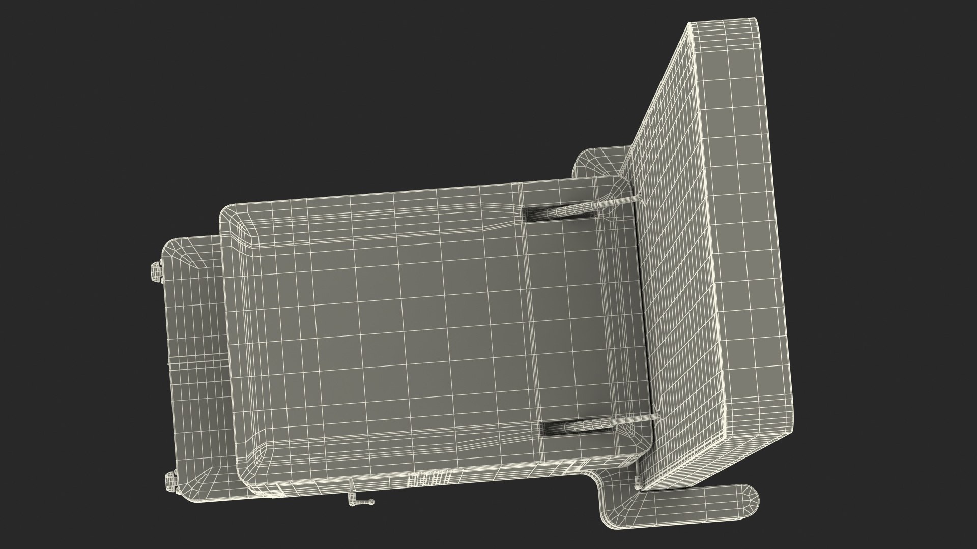 Vertical Interactive Table Display Human Device 3D Model - TurboSquid ...