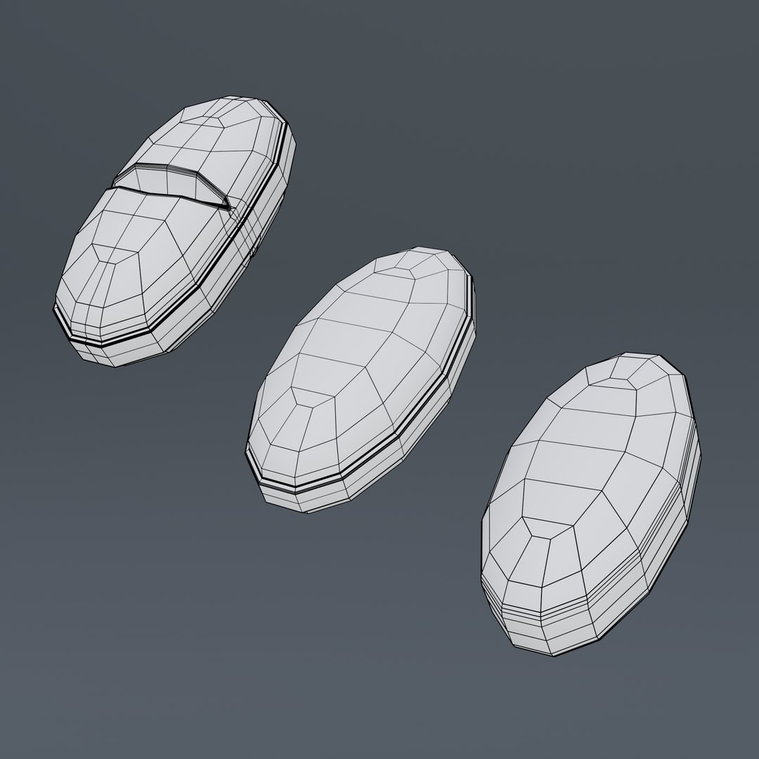 Pills 3D Model - TurboSquid 1782347