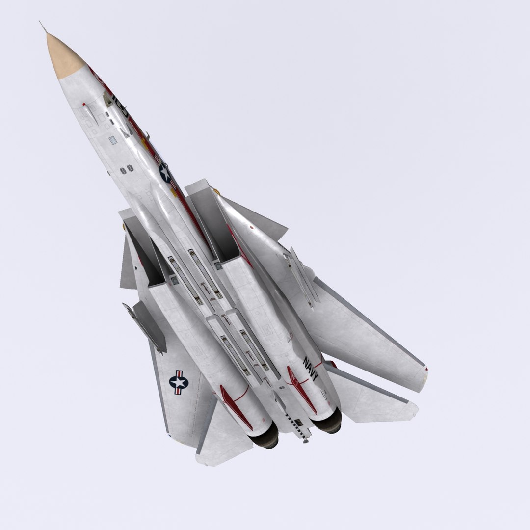 F-14 Fighter Jet Vf-1 3ds