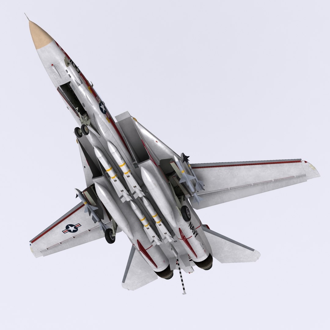 F-14 Fighter Jet Vf-1 3ds