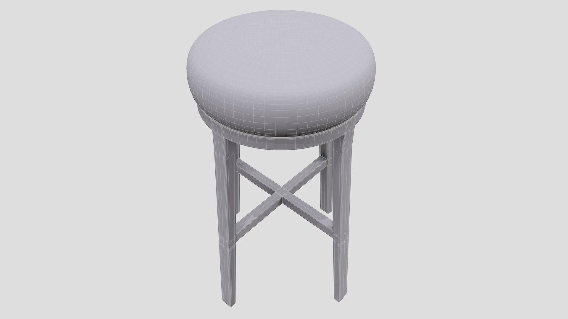 3D Model Stool 27 With PBR 4K 8K - TurboSquid 2039177