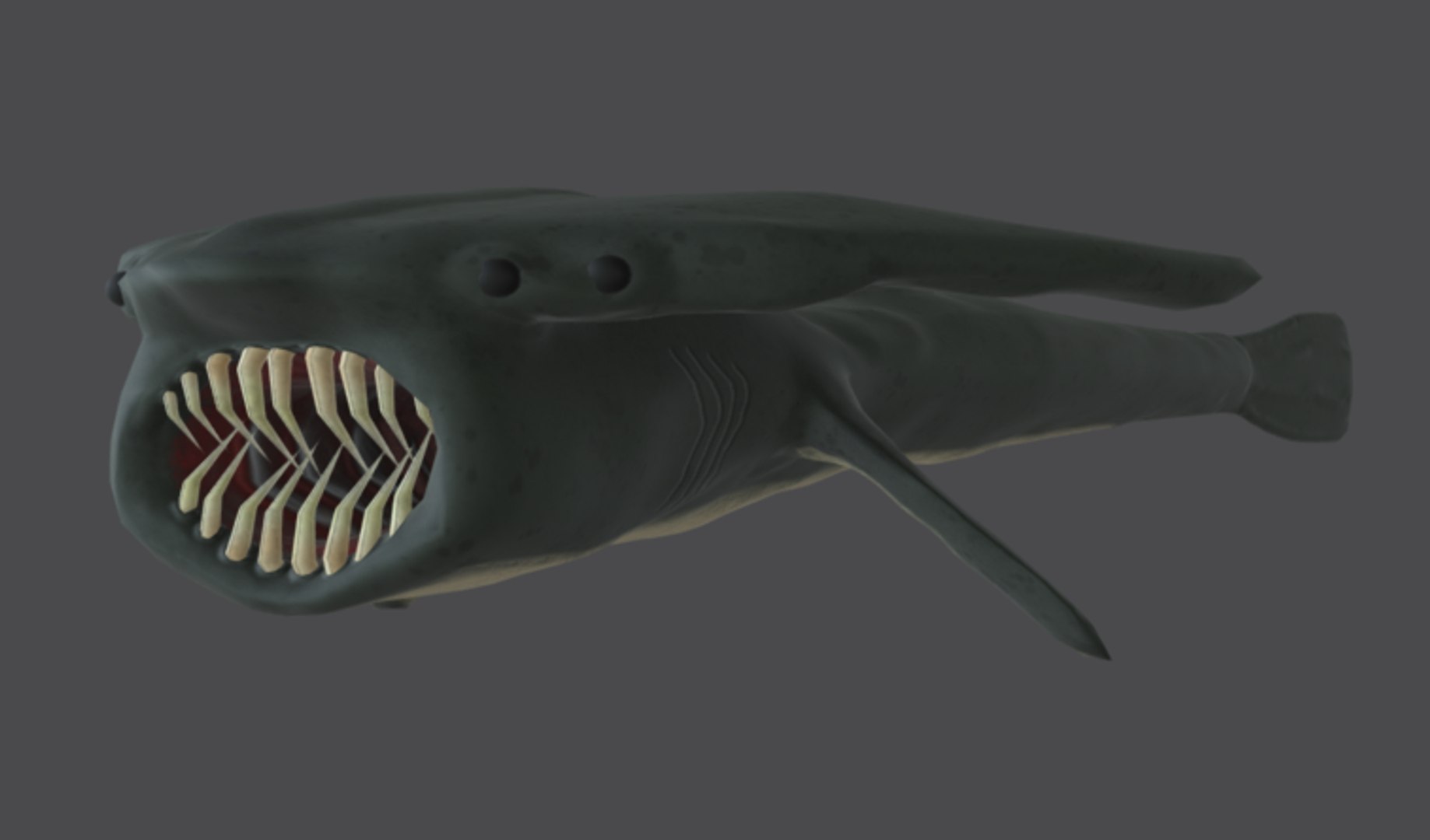 3d Model Alien Fish