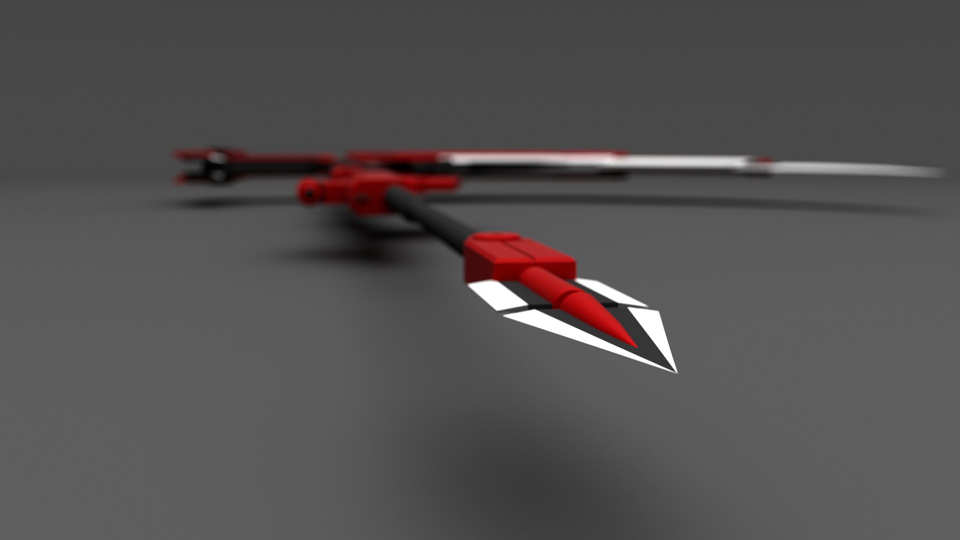 3d Model Of Crescent Rose Rwby