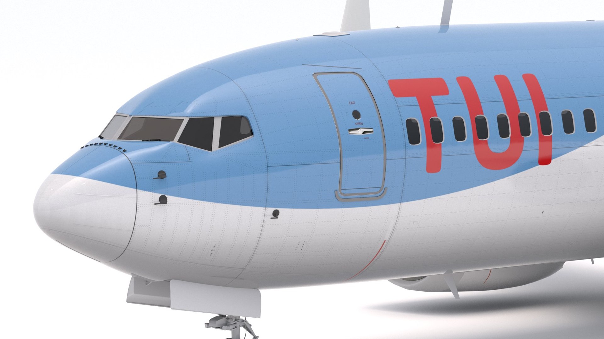 Boeing 737-800 MAX Tui Airlines 3D Model - TurboSquid 2141754