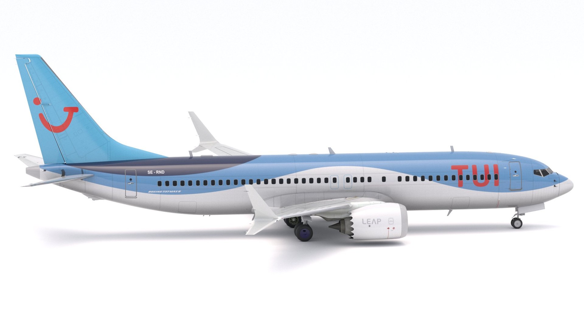 Boeing 737-800 MAX Tui Airlines 3D Model - TurboSquid 2141754