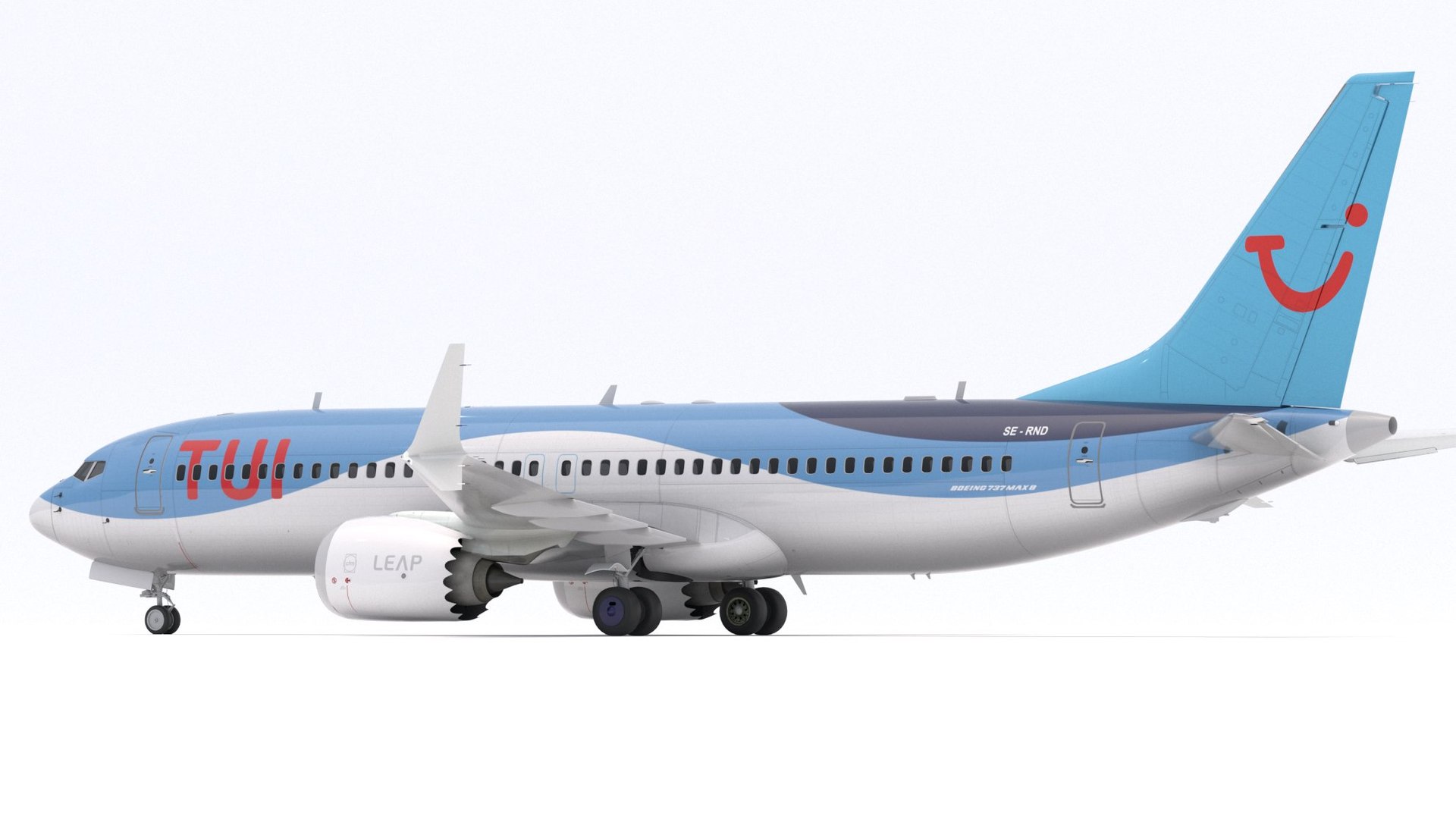 Boeing 737-800 MAX Tui Airlines 3D Model - TurboSquid 2141754