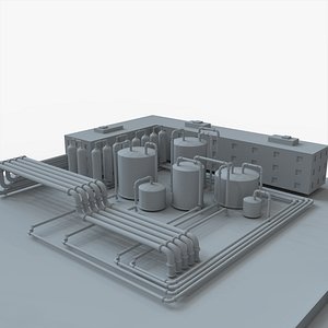 Plant Pipes 3d Model