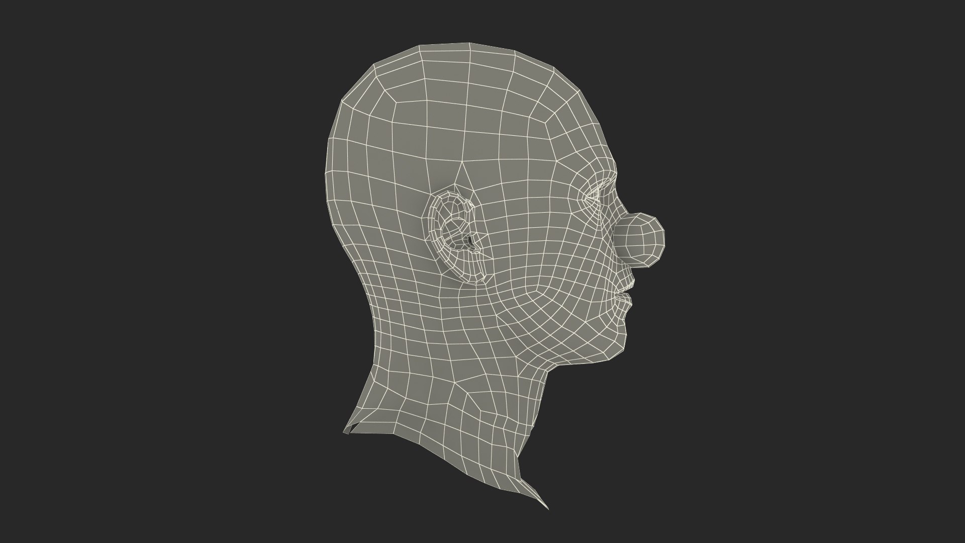 3D circus clown head model - TurboSquid 1602867