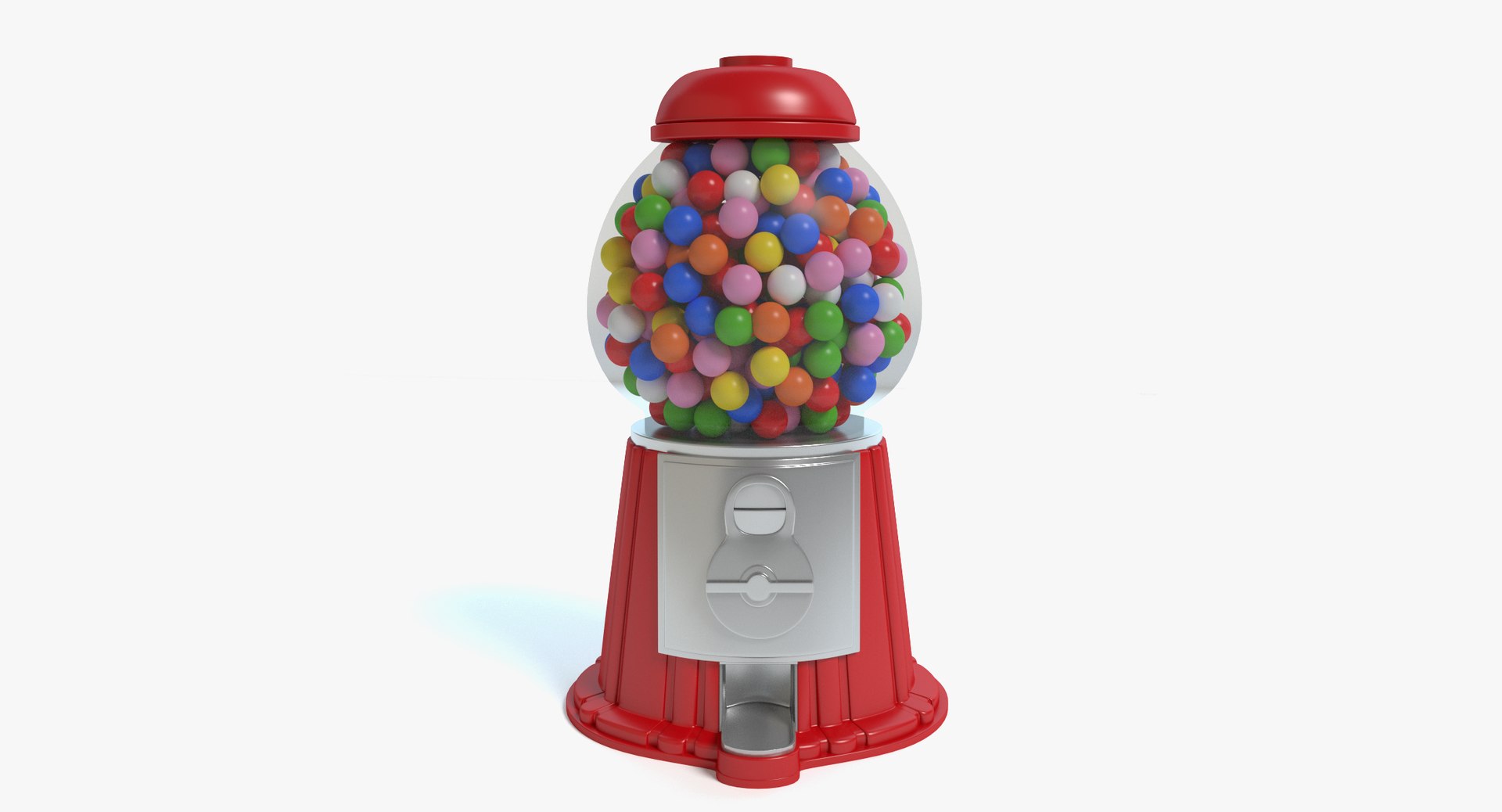 3d Gumball Machine Model