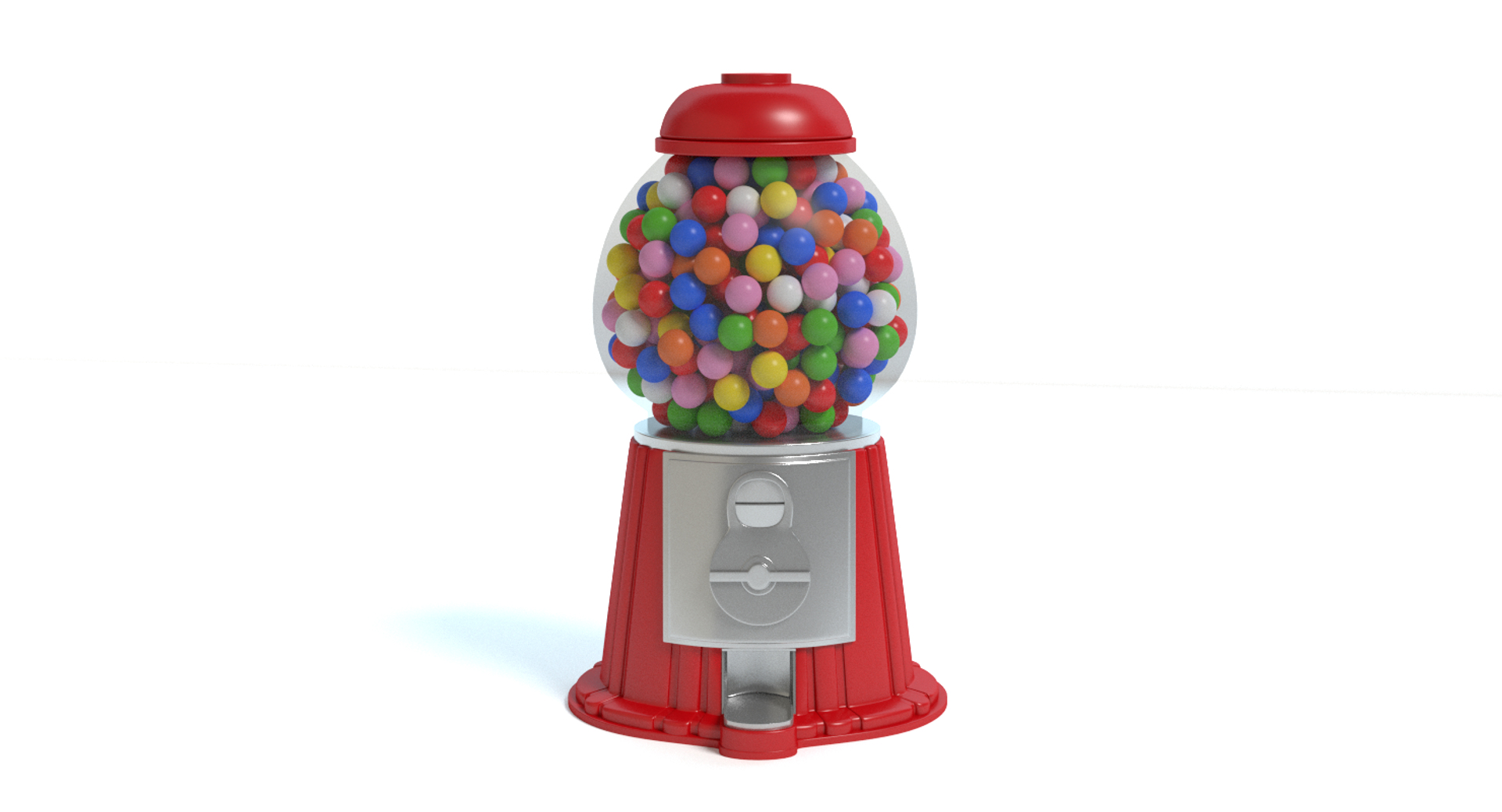 3d Gumball Machine Model