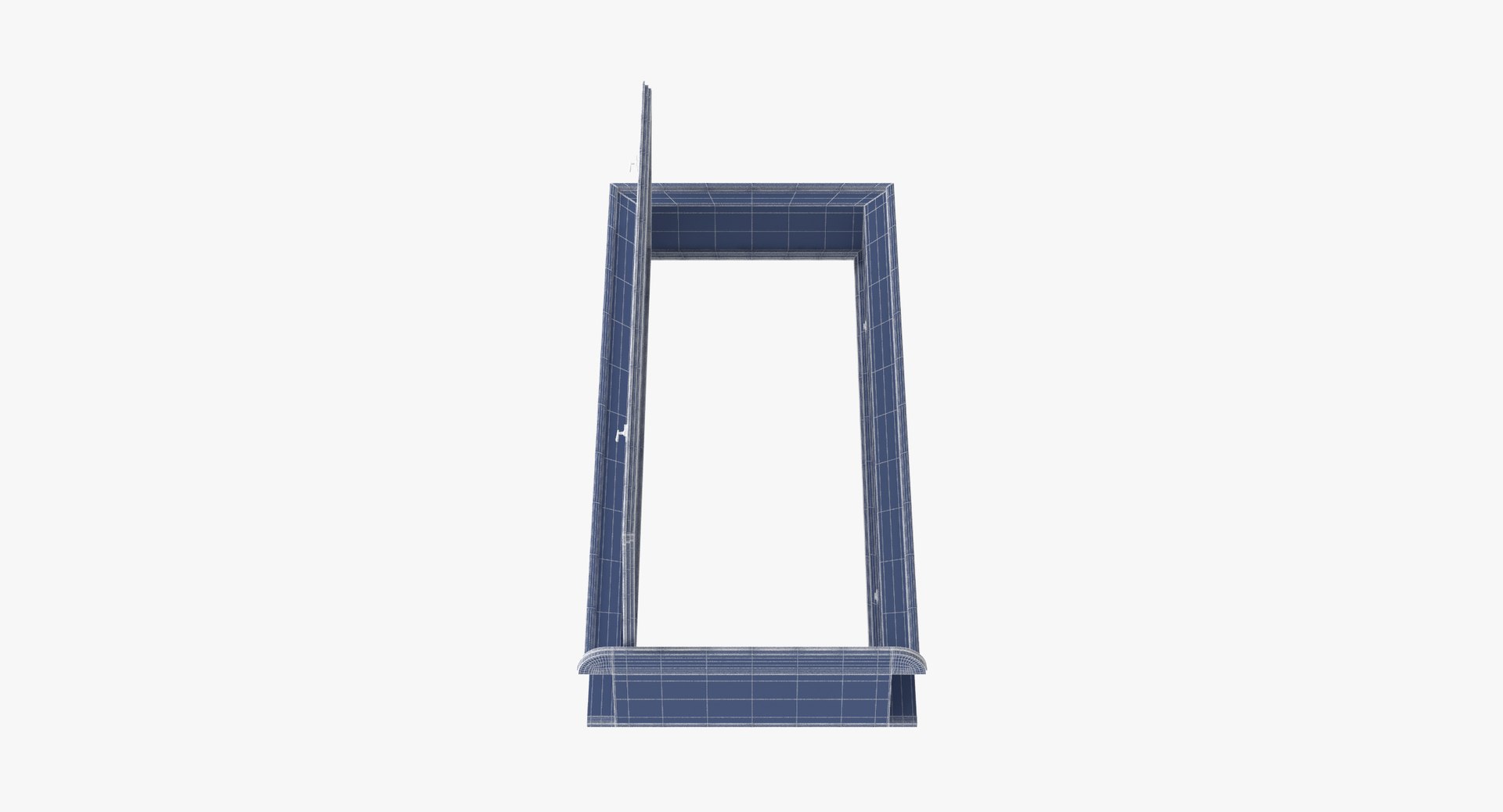 Classic Window 02 Open 3D Model - TurboSquid 1214423