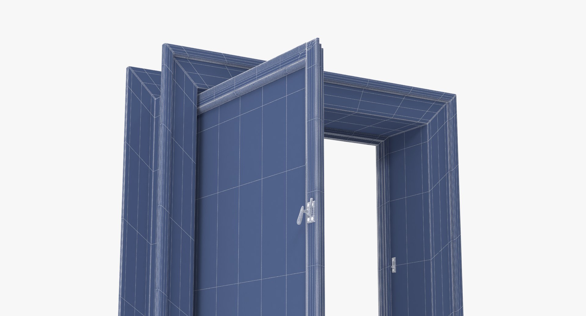 Classic Window 02 Open 3D Model - TurboSquid 1214423