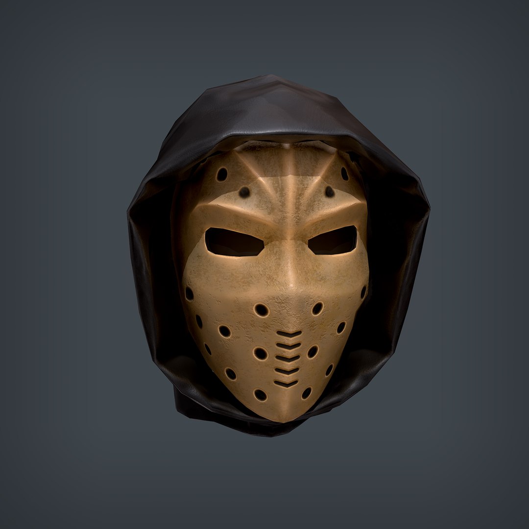 Halloween mask 3D model - TurboSquid 1629531