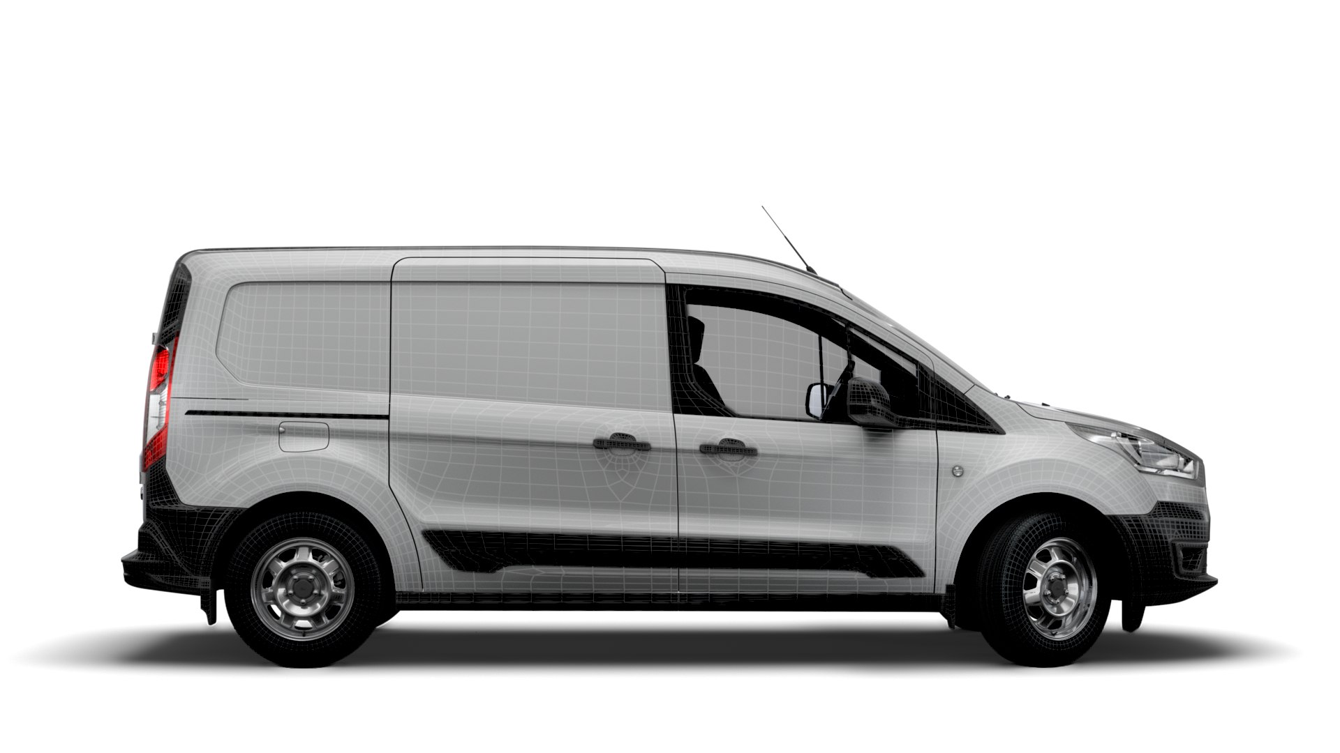 3D transit connect leader uk - TurboSquid 1644731