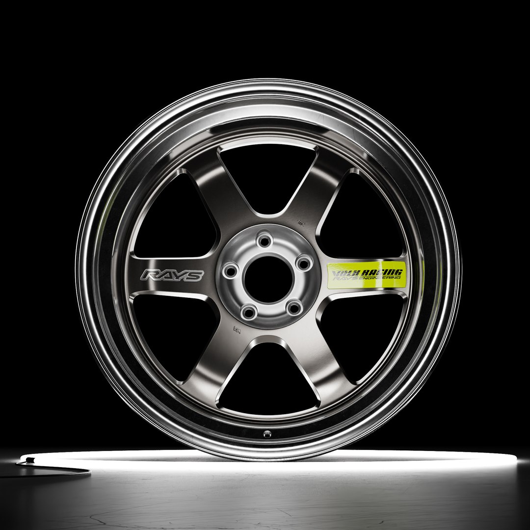 3D RAYS VOLK RACING TE37VSL FBX model - TurboSquid 1799638