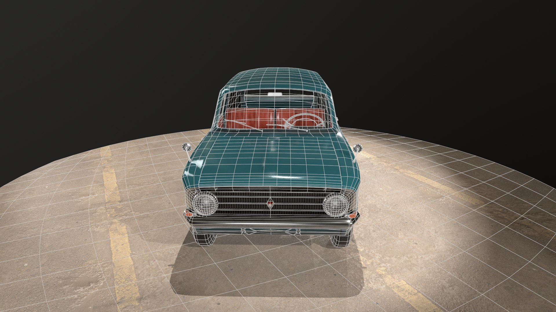 3D Soviet Car Moskvich 433 - TurboSquid 1709112