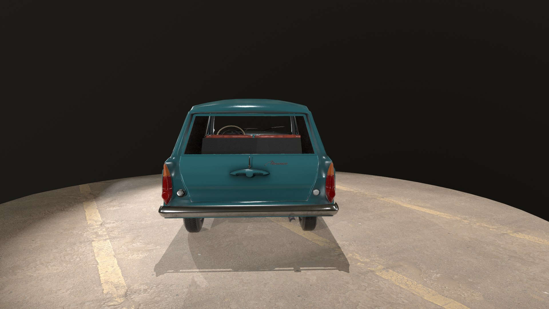 3D Soviet Car Moskvich 433 - TurboSquid 1709112