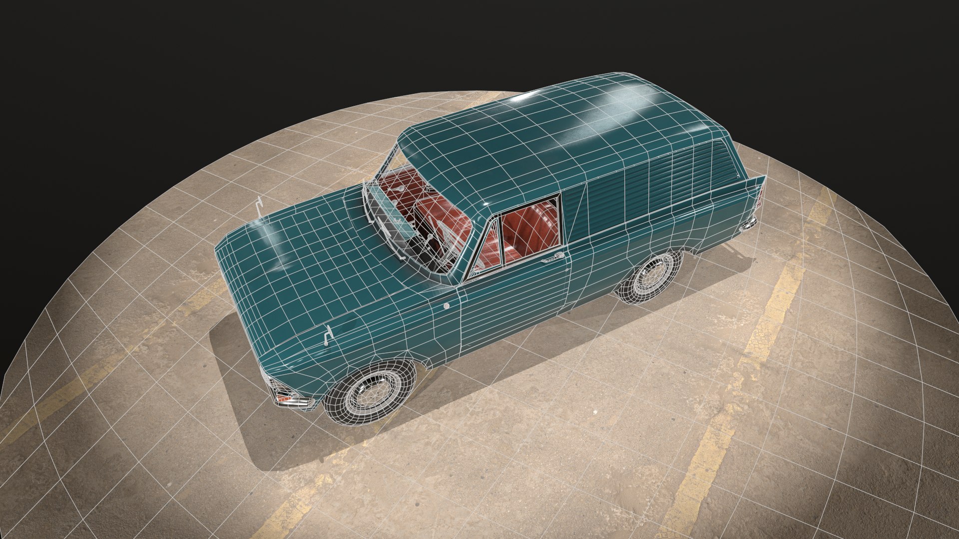 3D Soviet Car Moskvich 433 - TurboSquid 1709112