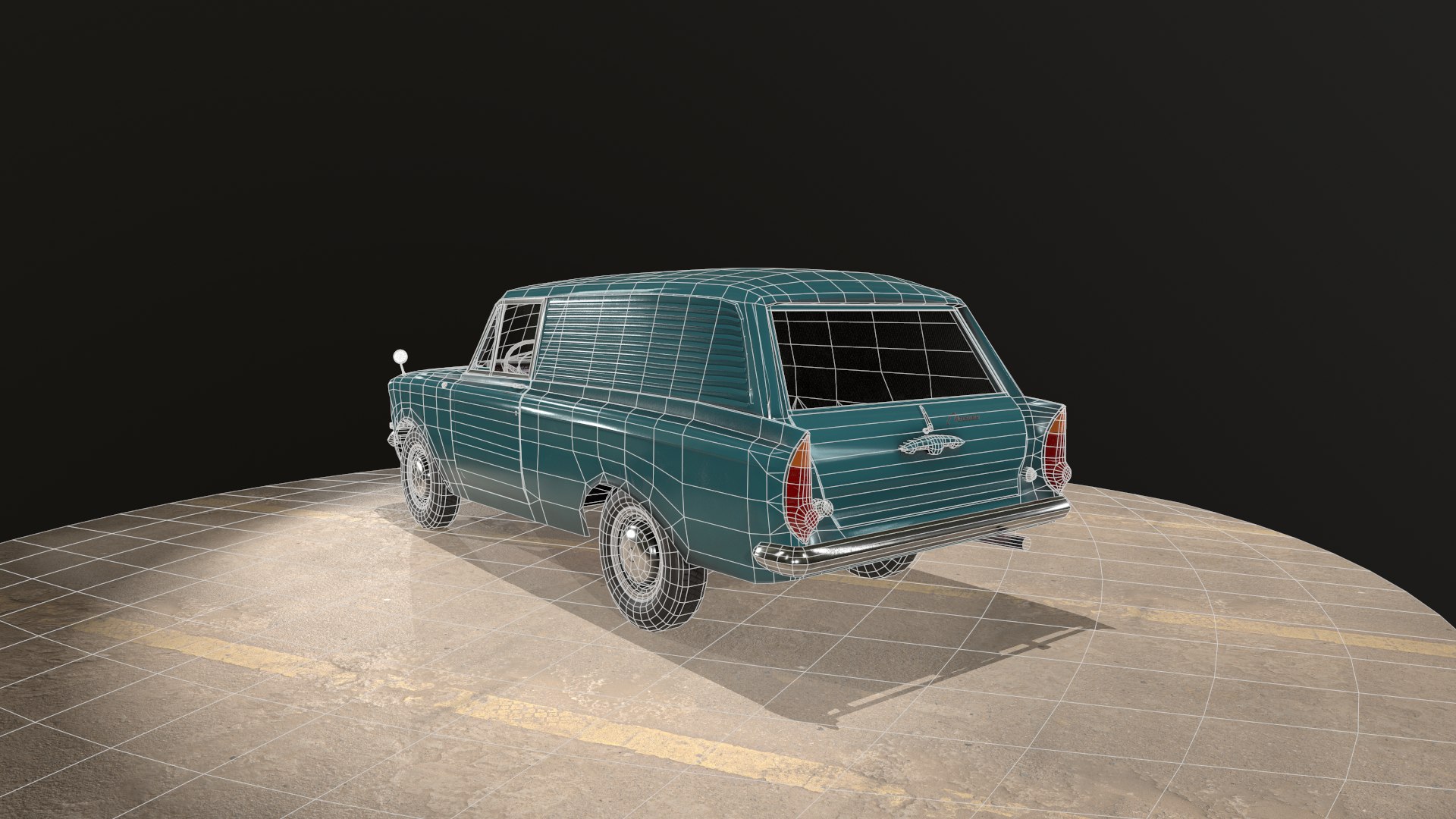 3D Soviet Car Moskvich 433 - TurboSquid 1709112