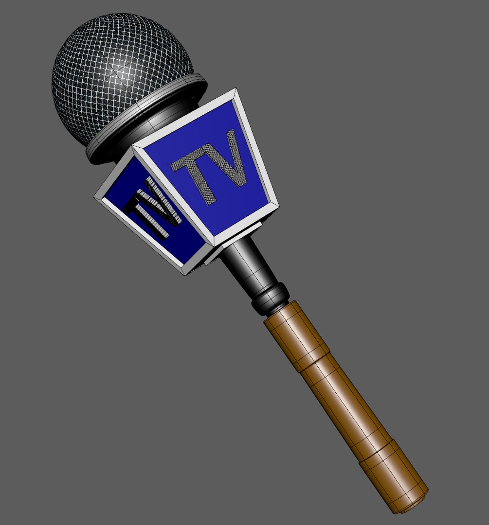 Micro Mic Tv Model - TurboSquid 1235354