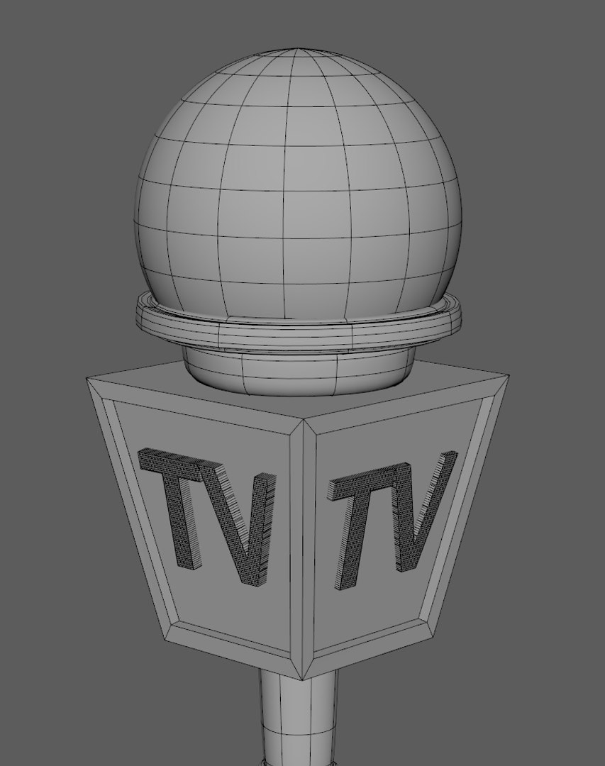Micro Mic Tv Model - TurboSquid 1235354