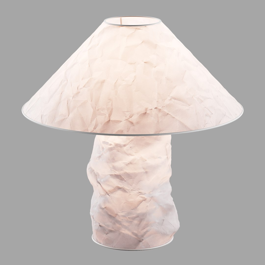 383 Lampampe paper table lamp 3D model - TurboSquid 2136415