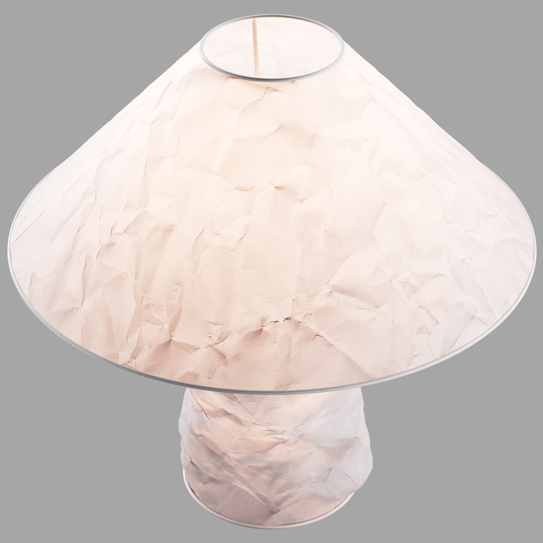 383 Lampampe paper table lamp 3D model - TurboSquid 2136415