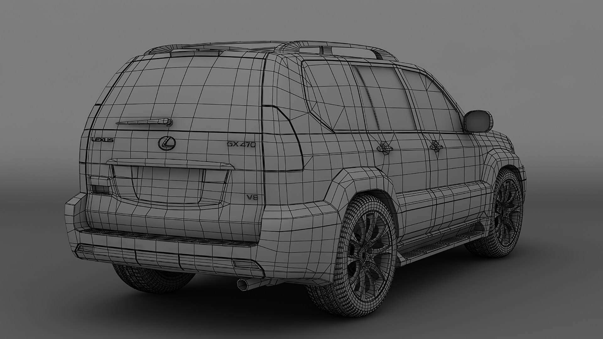 3D LEXUSGX470 - TurboSquid 1921476