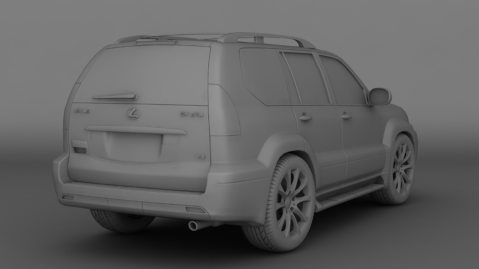 3D LEXUSGX470 - TurboSquid 1921476