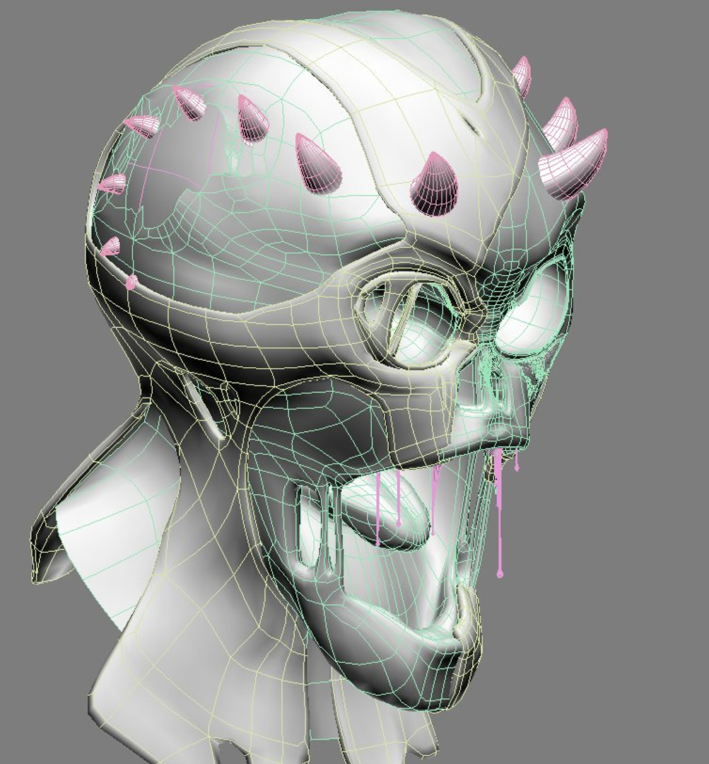 zombie demon 3d model