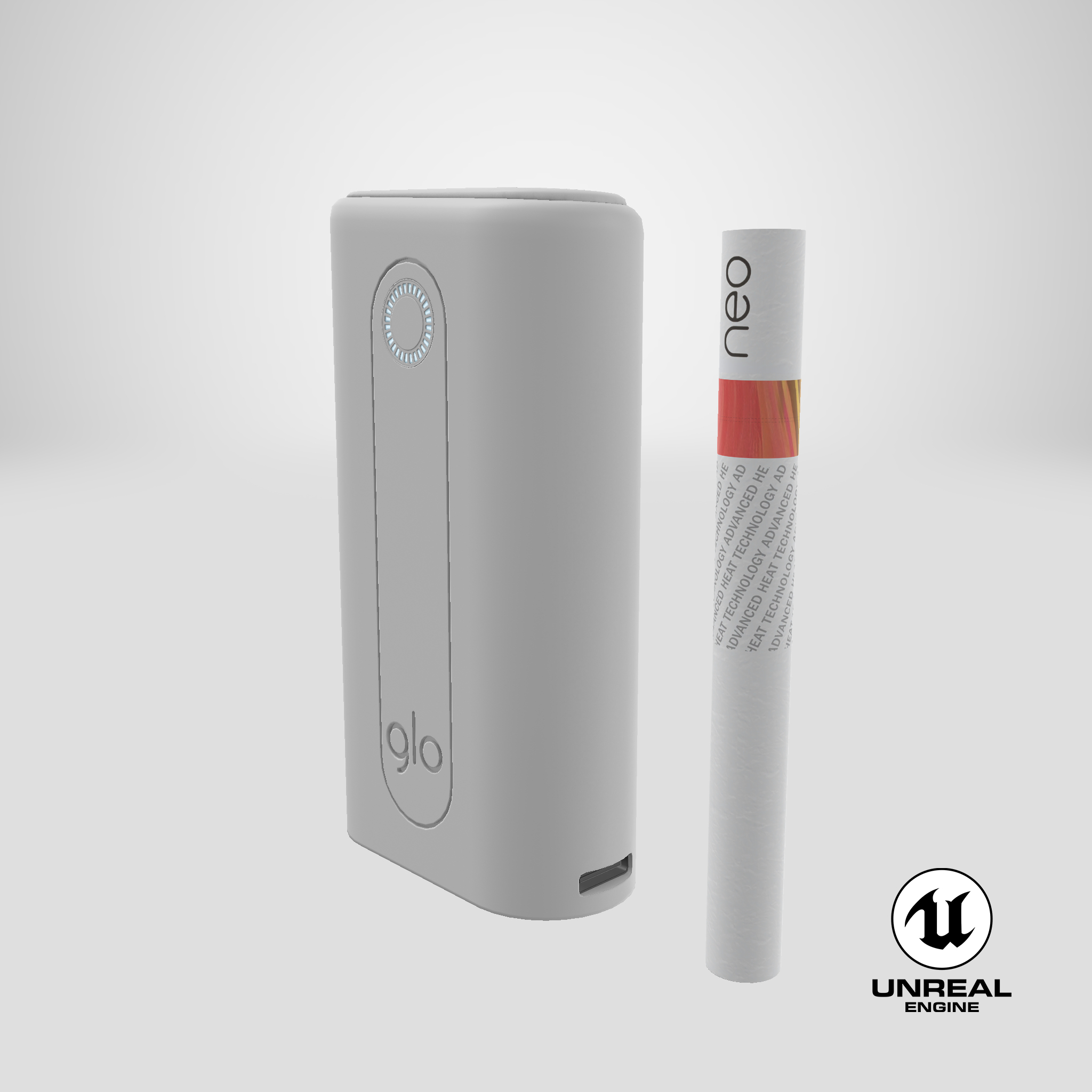 3D glo hyper white - TurboSquid 1679137