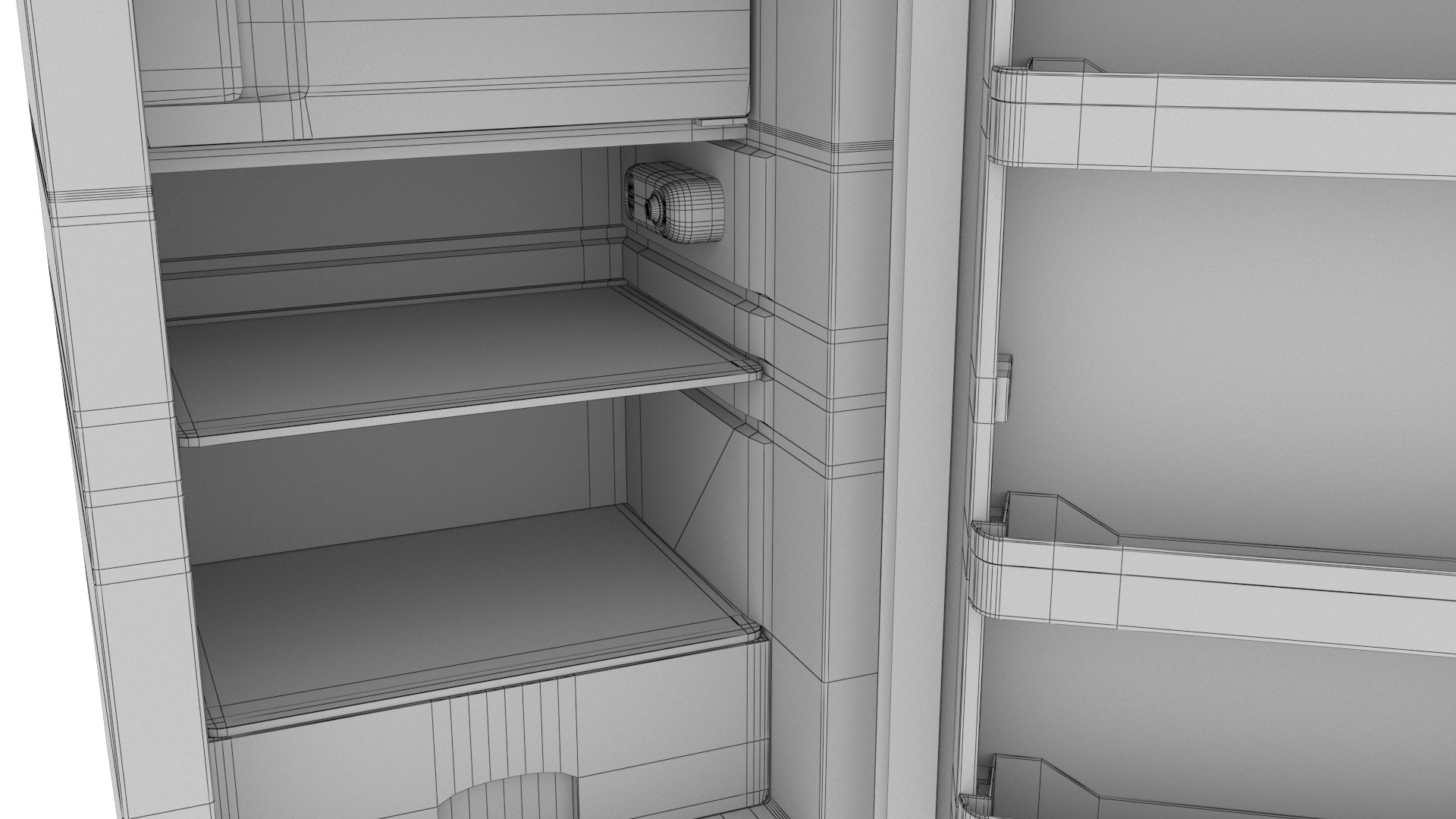 Mini Fridge 3D Model - TurboSquid 1686414