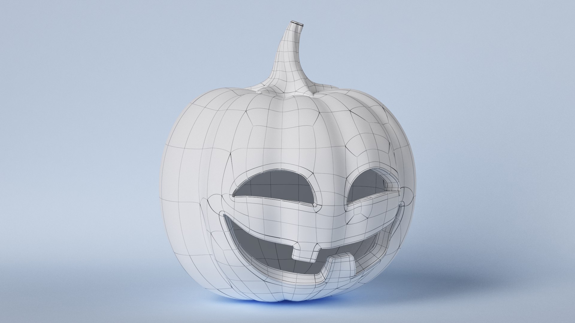 Pumpkin Face 04 3D Model - TurboSquid 1532384