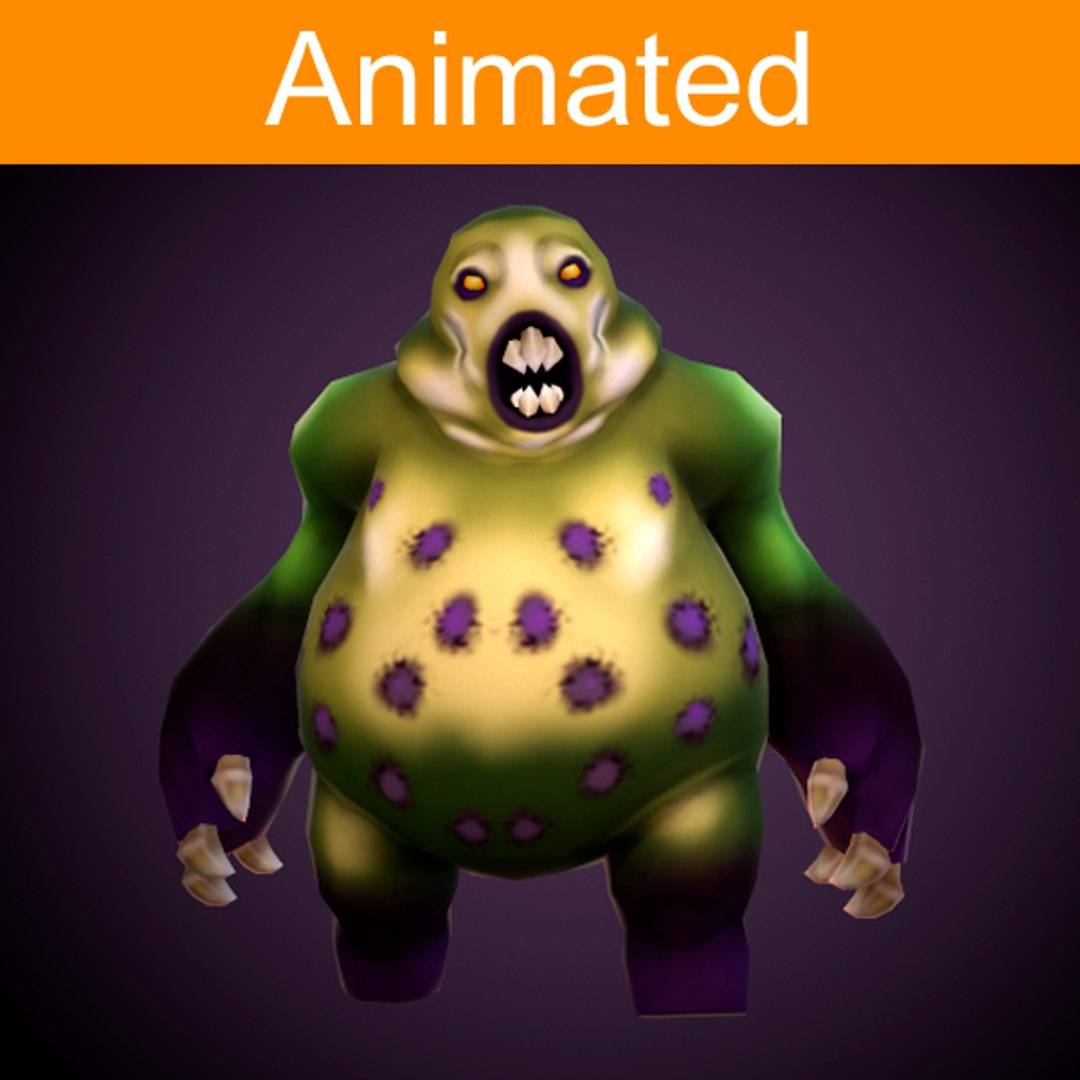 character fat 3d fbx
