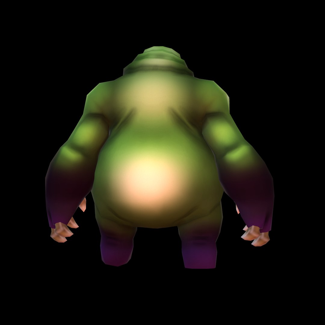 character fat 3d fbx