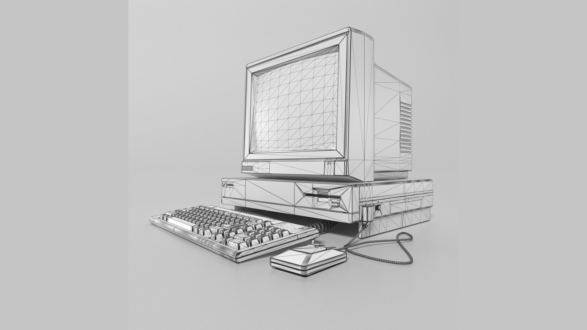 Amiga Retro Computer 3D - TurboSquid 2385463